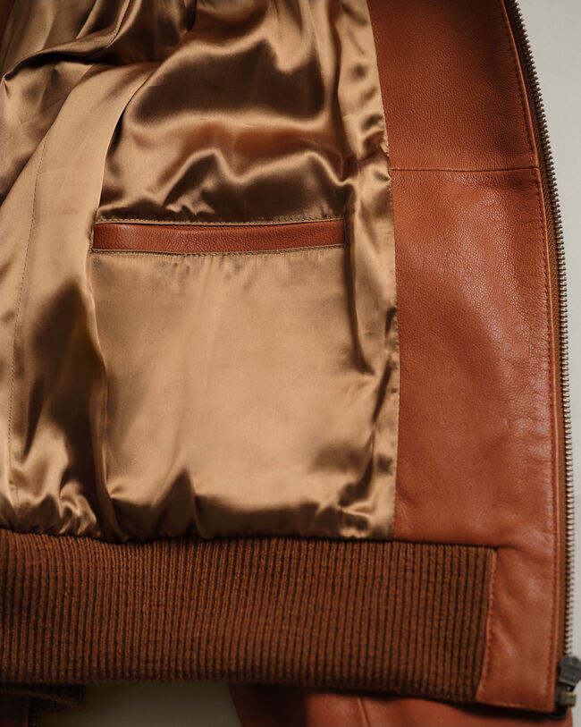 GANT x Wrangler Leather Jacket - GANT