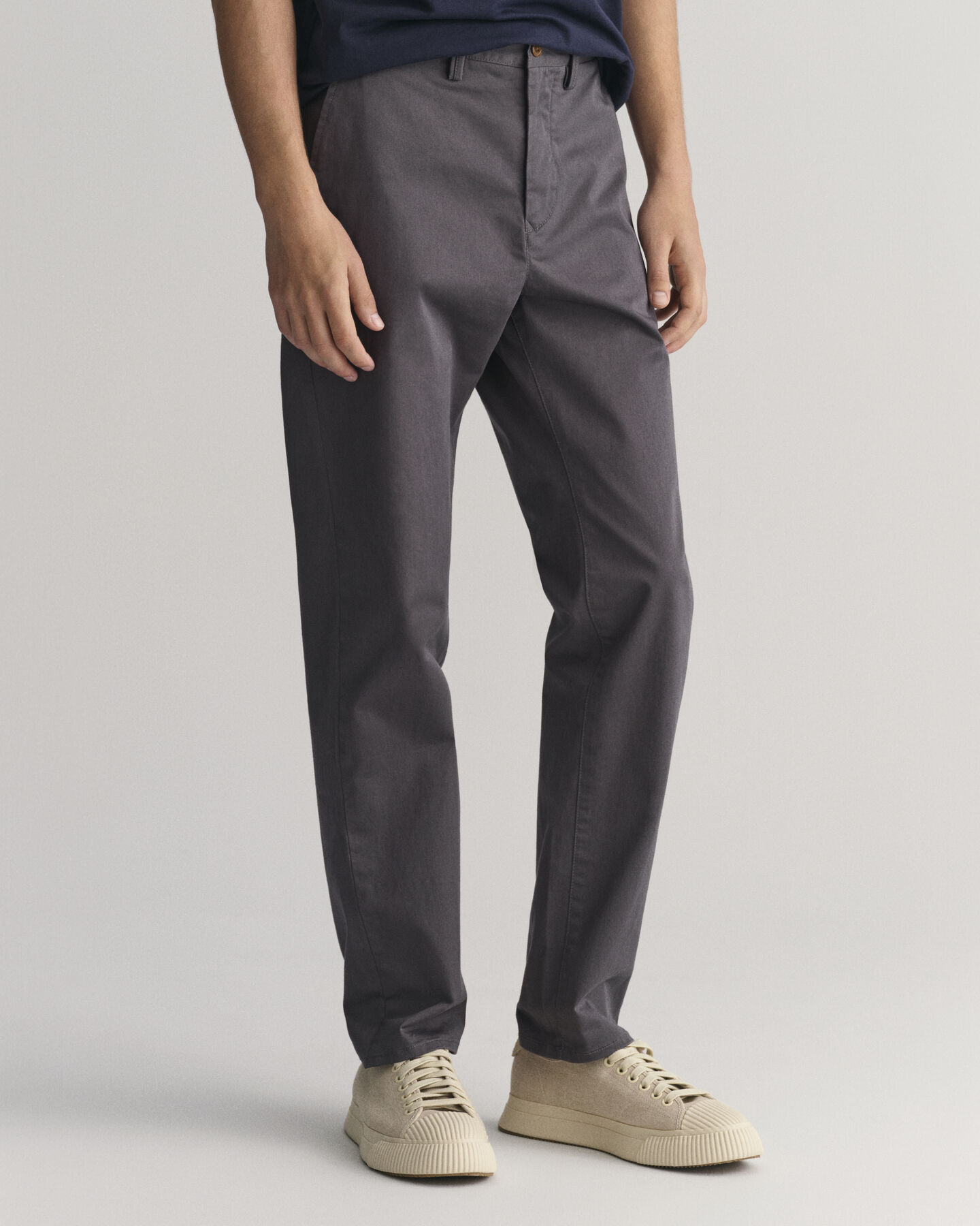 Regular Fit Twill Chinos - GANT