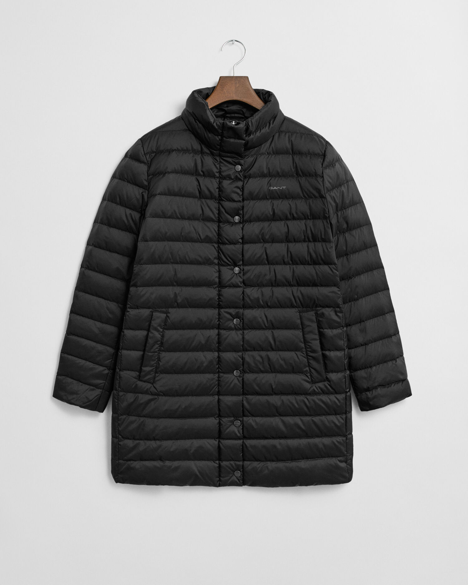 Light Down Coat GANT AB BLACK | Official GANT Store