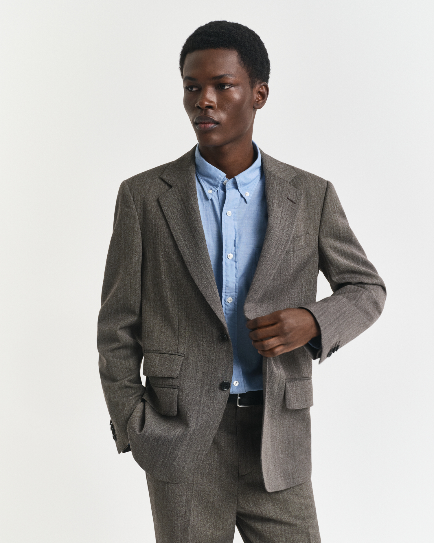 Herringbone Suit Jacket - GANT