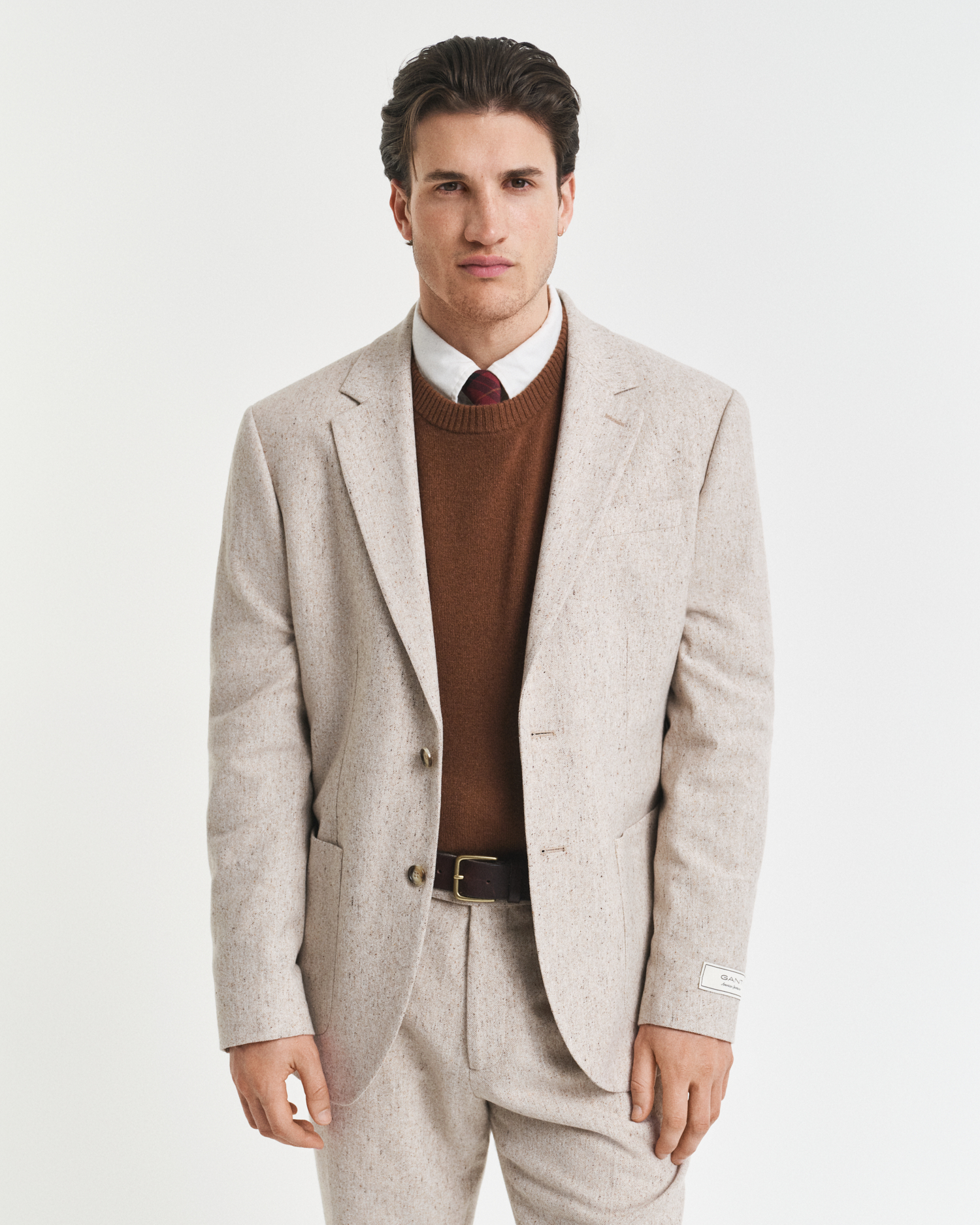 Slim Fit Donegal Suit Jacket - GANT