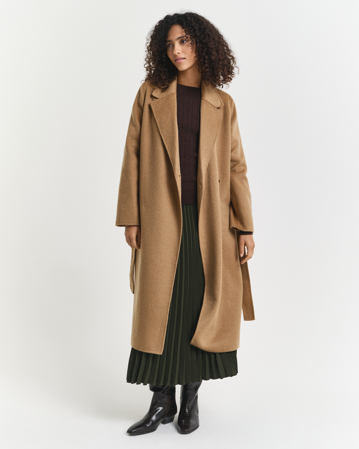 Handstitched Belted Coat - GANT