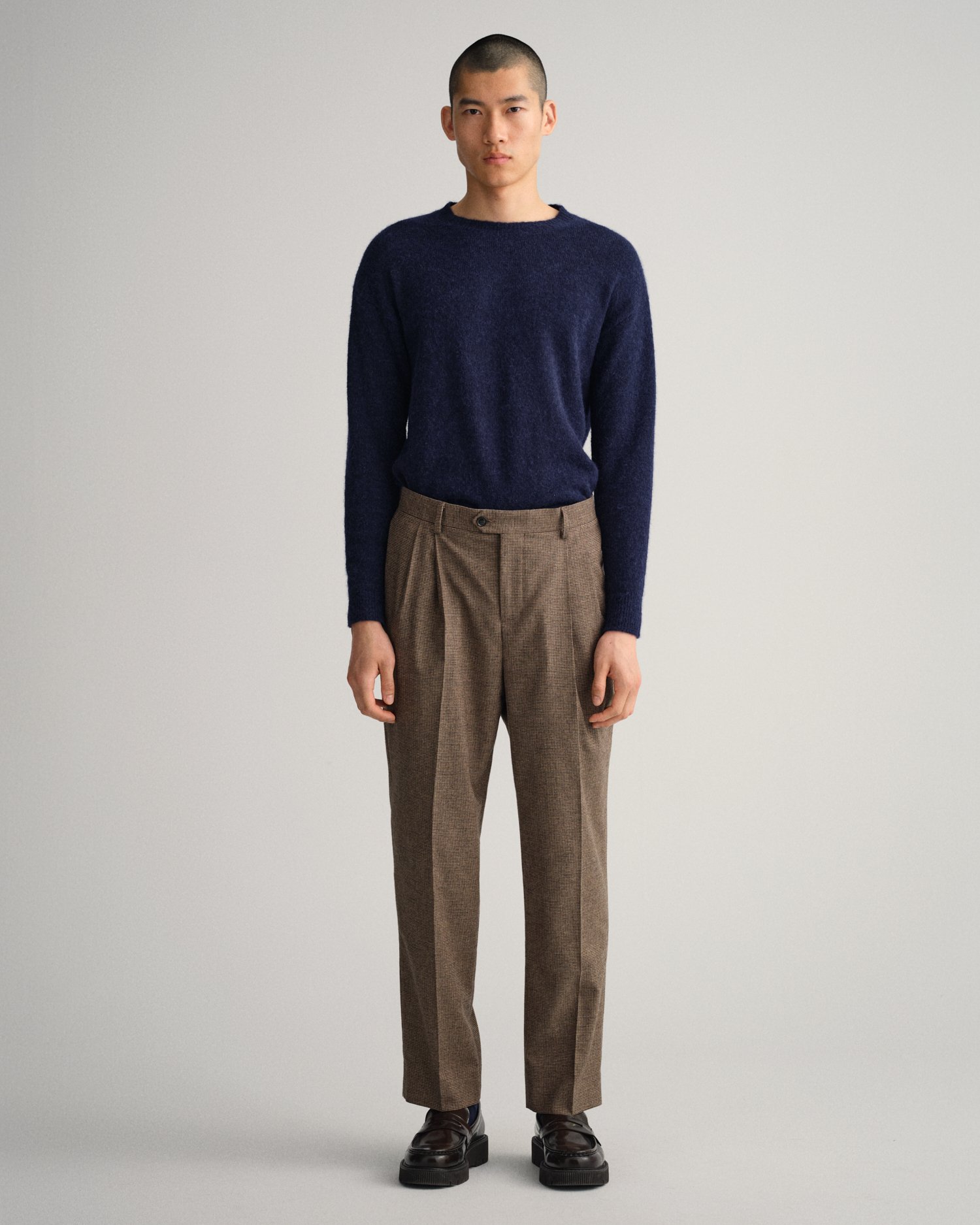 Houndstooth Check Suit Pants - GANT