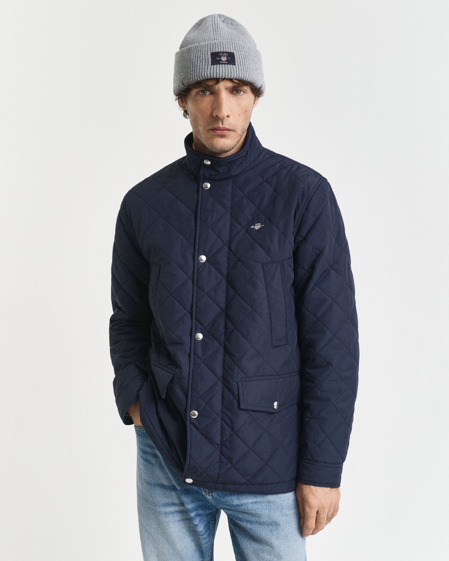 Quilted Windcheater Mid-Length Jacket - GANT